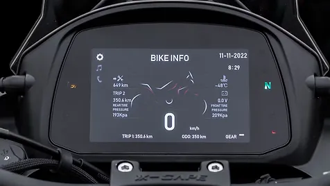 Moto Morini X-Cape TFT / Instrument Cluster Image - BikeWale