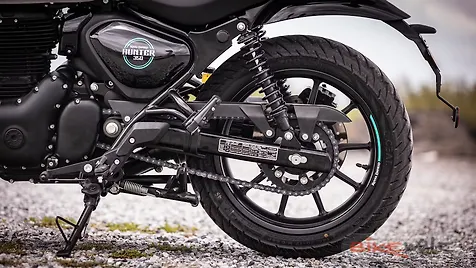 Royal Enfield Hunter 350 Rear Swing Arm Image - BikeWale