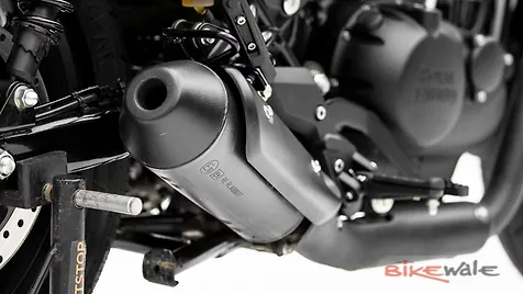 Royal Enfield Hunter 350 Exhaust Headers Image - BikeWale