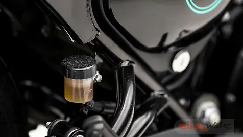 Royal Enfield Hunter 350 Rear Brake Fluid Reservoir Image - BikeWale