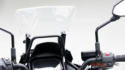Kawasaki Versys 650 windscreen Image - BikeWale