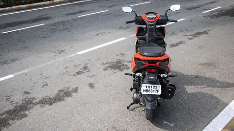 Hero Xoom Rear View Image - BikeWale