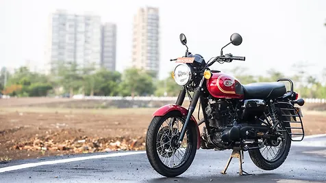 Kawasaki W175 Left Front Three Quarter Image - BikeWale