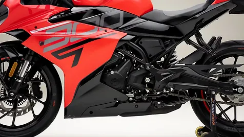 Keeway K300 R Engine From Left Image - BikeWale