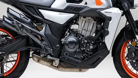 Zontes GK350 Engine From Right Image - BikeWale