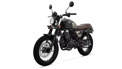 Keeway SR125 Left Front Three Quarter Image - BikeWale