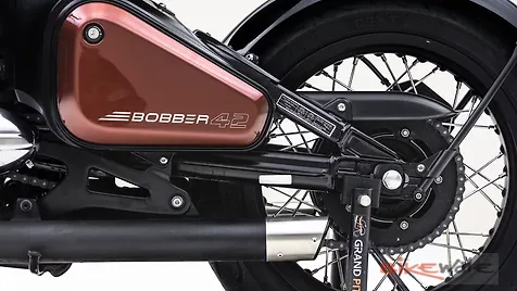 Jawa 42 Bobber Rear Swing Arm Image - BikeWale