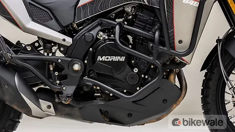 Moto Morini X-Cape Engine From Right Image - BikeWale