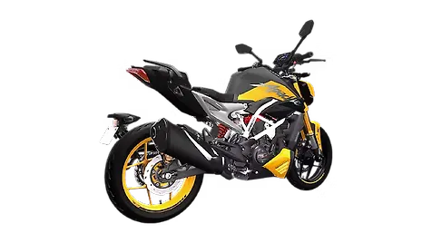 TVS Apache RTR 310 Left Rear Three Quarter Image – BikeWale