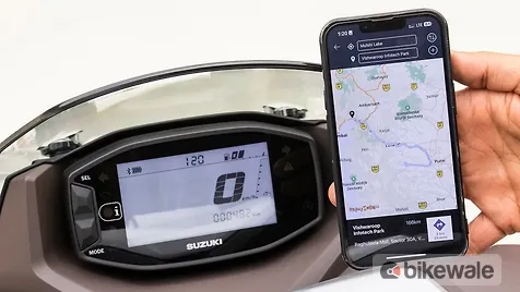 Suzuki Burgman Street 125 Instrument Cluster Image - BikeWale