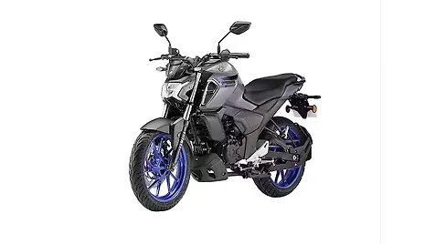 Yamaha FZS Fi V4 Left Front Three Quarter Image - BikeWale