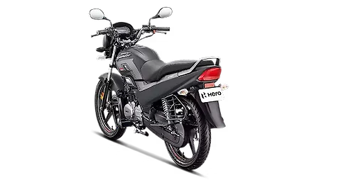 Hero Super Splendor Xtec Left Rear Three Quarter Image - BikeWale