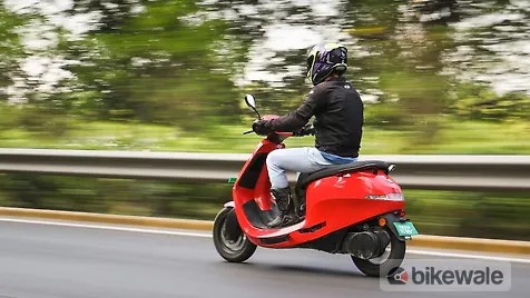 OLA S1 Pro Left Rear Three Quarter Image - BikeWale