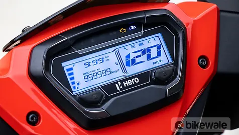 Hero Xoom Instrument Cluster Image - BikeWale