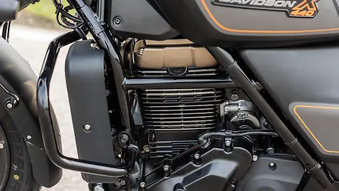 Harley-Davidson X440 Front Leg Guard Image - BikeWale