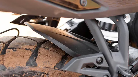 KTM 390 Adventure Rear Mudguard Image - BikeWale