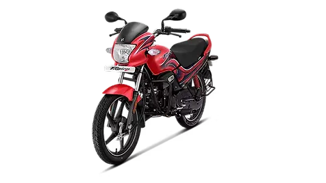 Hero Passion Plus Left Front Three Quarter Image - BikeWale