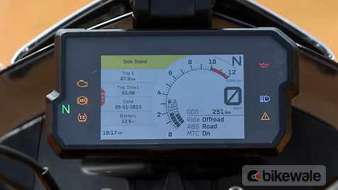 KTM 390 Adventure TFT / Instrument Cluster Image - BikeWale
