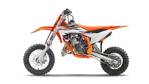 KTM 50 SX Left Side View Image – BikeWale