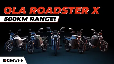 OLA Roadster X Plus Right Side View Image – BikeWale