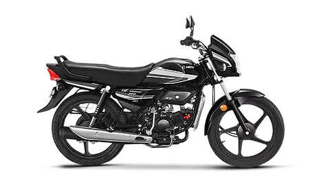 Hero HF Deluxe Right Rear Three Quarter Image – BikeWale