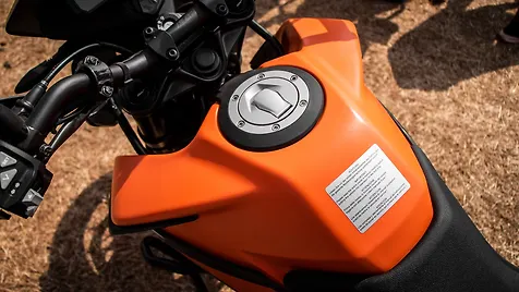 KTM 390 Adventure [2021] Fuel Filler Lid Image - BikeWale