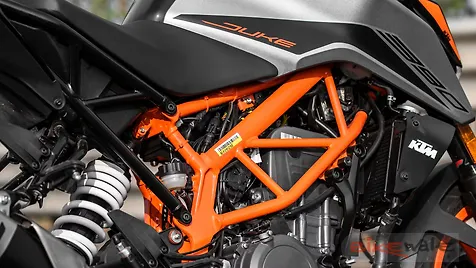 KTM 390 Duke [2021] Frame Image - BikeWale