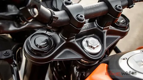 KTM 390 Adventure [2021] Front Forks Image - BikeWale