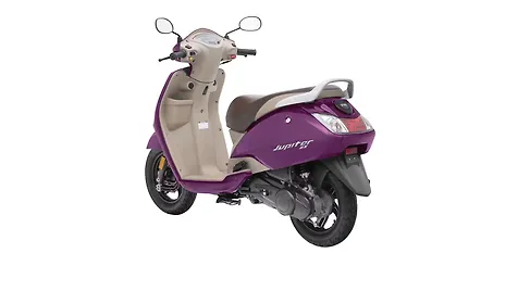TVS Jupiter Rear Three-Quarter Image - BikeWale