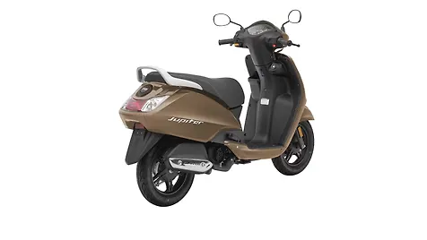 TVS Jupiter Rear Three-Quarter Image - BikeWale