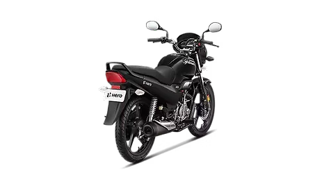 Hero Super Splendor Right Rear Three Quarter Image - BikeWale