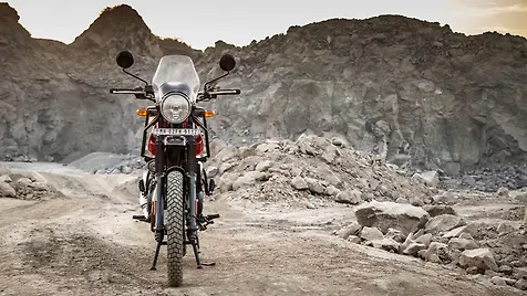 Royal Enfield Himalayan Front View Image - BikeWale