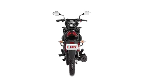 Hero Glamour Rear View Image - BikeWale