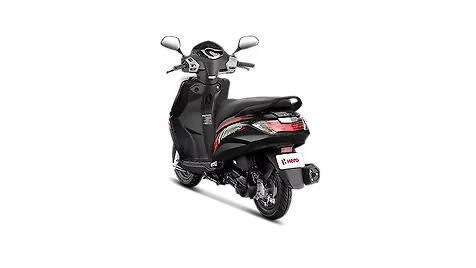 Hero Maestro Edge 110 Left Rear Three Quarter Image - BikeWale