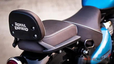 Royal Enfield Meteor 350 Seat Backrest Image - BikeWale