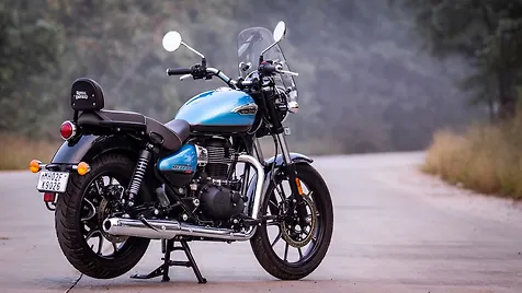 Royal Enfield Meteor 350 Right Rear Three Quarter Image - BikeWale