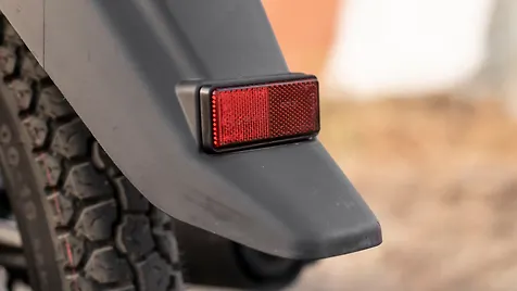 TVS Radeon Rear Reflex Reflector Image - BikeWale