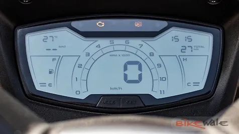 Aprilia SXR 160 Instrument Cluster Image - BikeWale