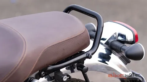 Honda Hness CB350 Seat Backrest Image - BikeWale
