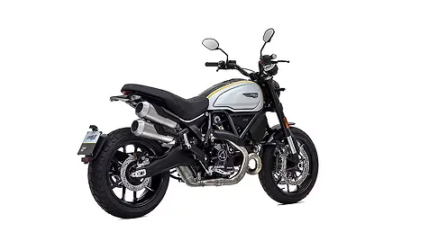 Ducati Scrambler 1100 Right Rear Three Quarter Image - BikeWale