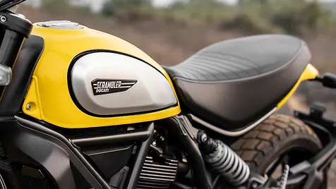Ducati Scrambler Icon Branding/Fuel Tank Decal Image - BikeWale