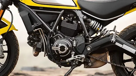 Ducati Scrambler Icon Engine From Left Image - BikeWale