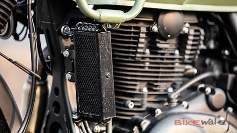 Royal Enfield Himalayan Engine From Left Image - BikeWale