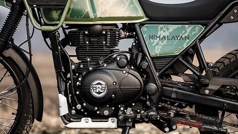 Royal Enfield Himalayan Engine From Left Image - BikeWale
