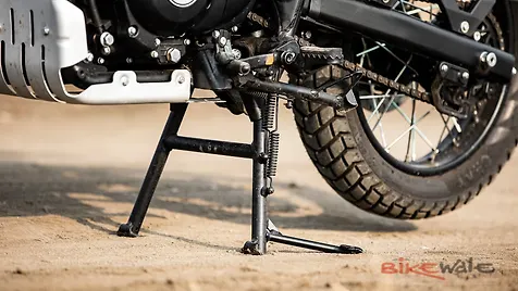 Royal Enfield Himalayan Main Stand Image - BikeWale