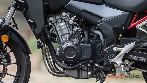 Honda CB500X Engine From Left Image - BikeWale