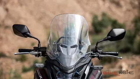 Honda CB500X windscreen Image - BikeWale