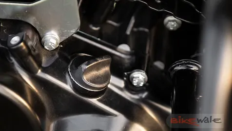 Bajaj Pulsar NS160 Engine From Right Image - BikeWale