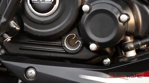 Bajaj Pulsar NS160 Engine From Right Image - BikeWale