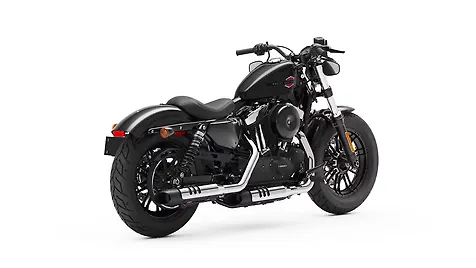 Harley-Davidson Forty Eight Right Rear Three Quarter Image - BikeWale